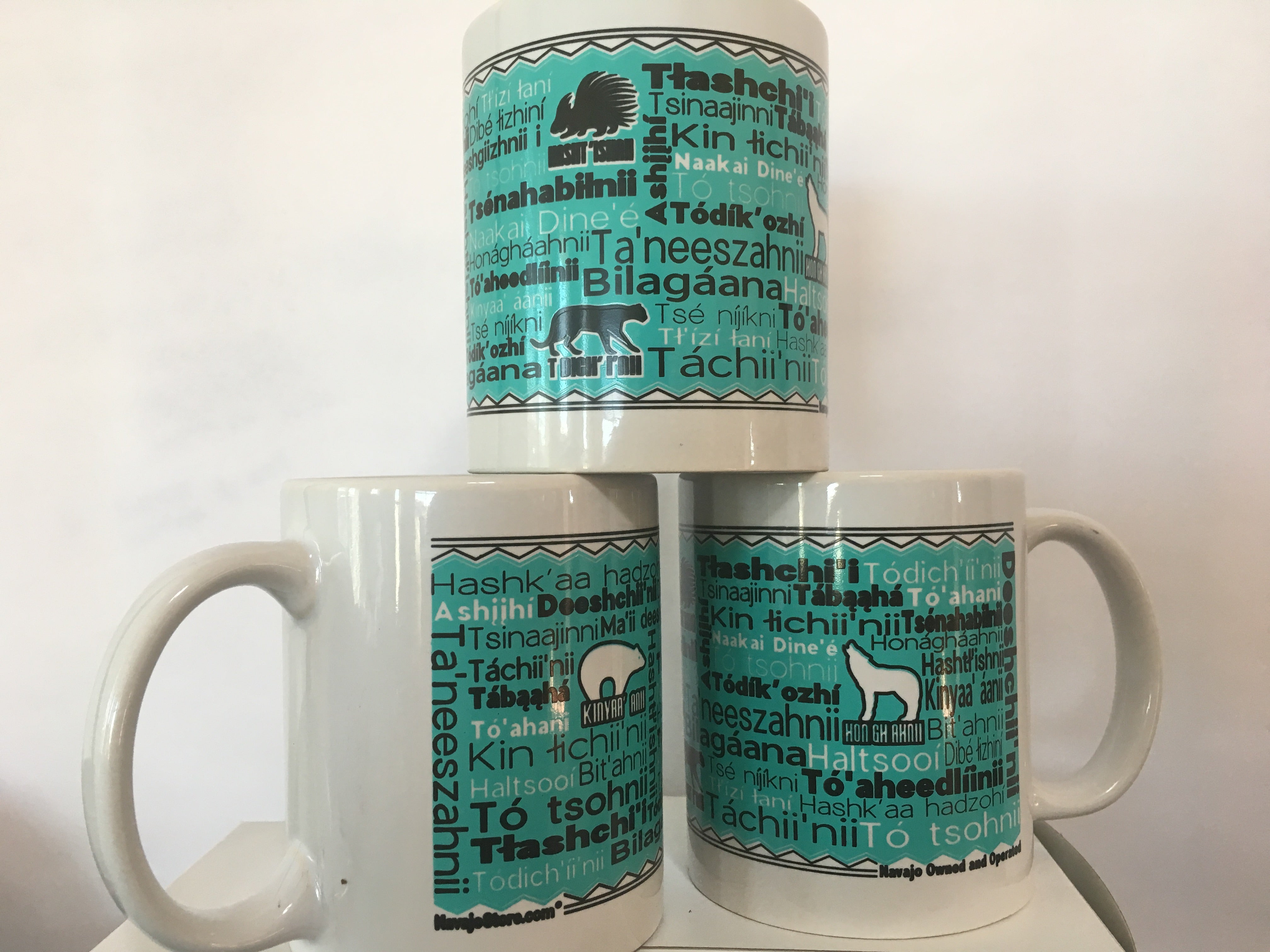 Navajo Multi-clan Coffee Mug – Navajo Store