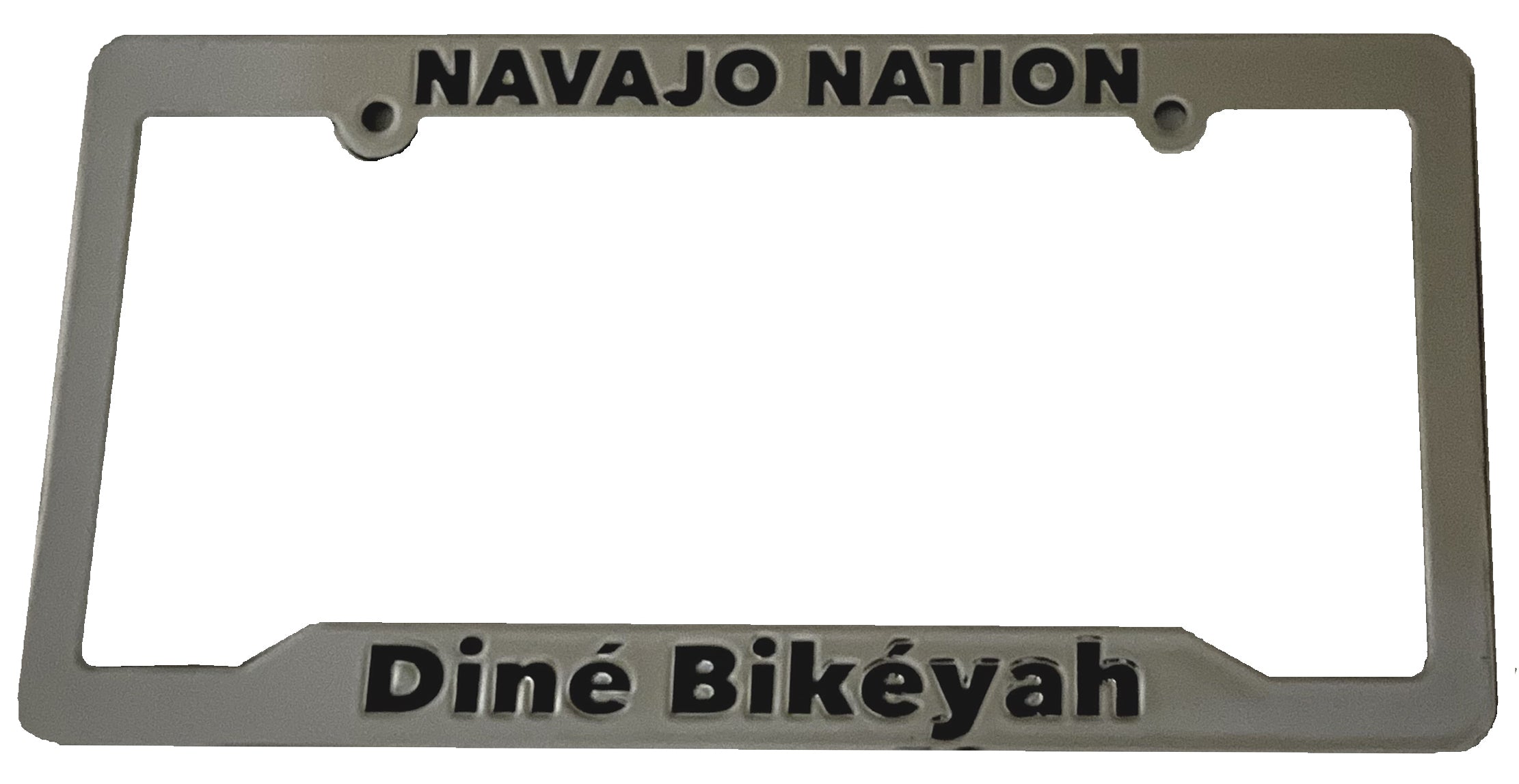 Navajo Plate License Frames (chrome) – Navajo Store